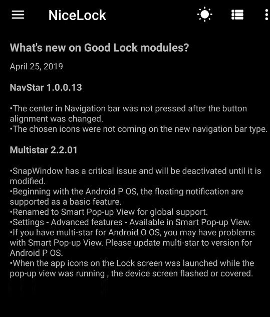 Samsung Good Lock update brings new Recents list, Quick Tools/Actions