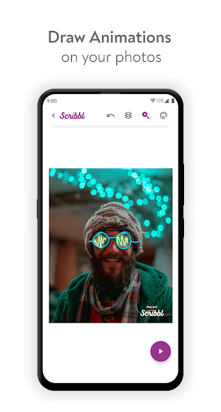 Scribbl is a free app to add animations to your photos for social media