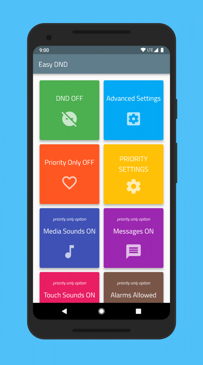 Easy DND is a hassle-free app to manage your Do Not Disturb settings