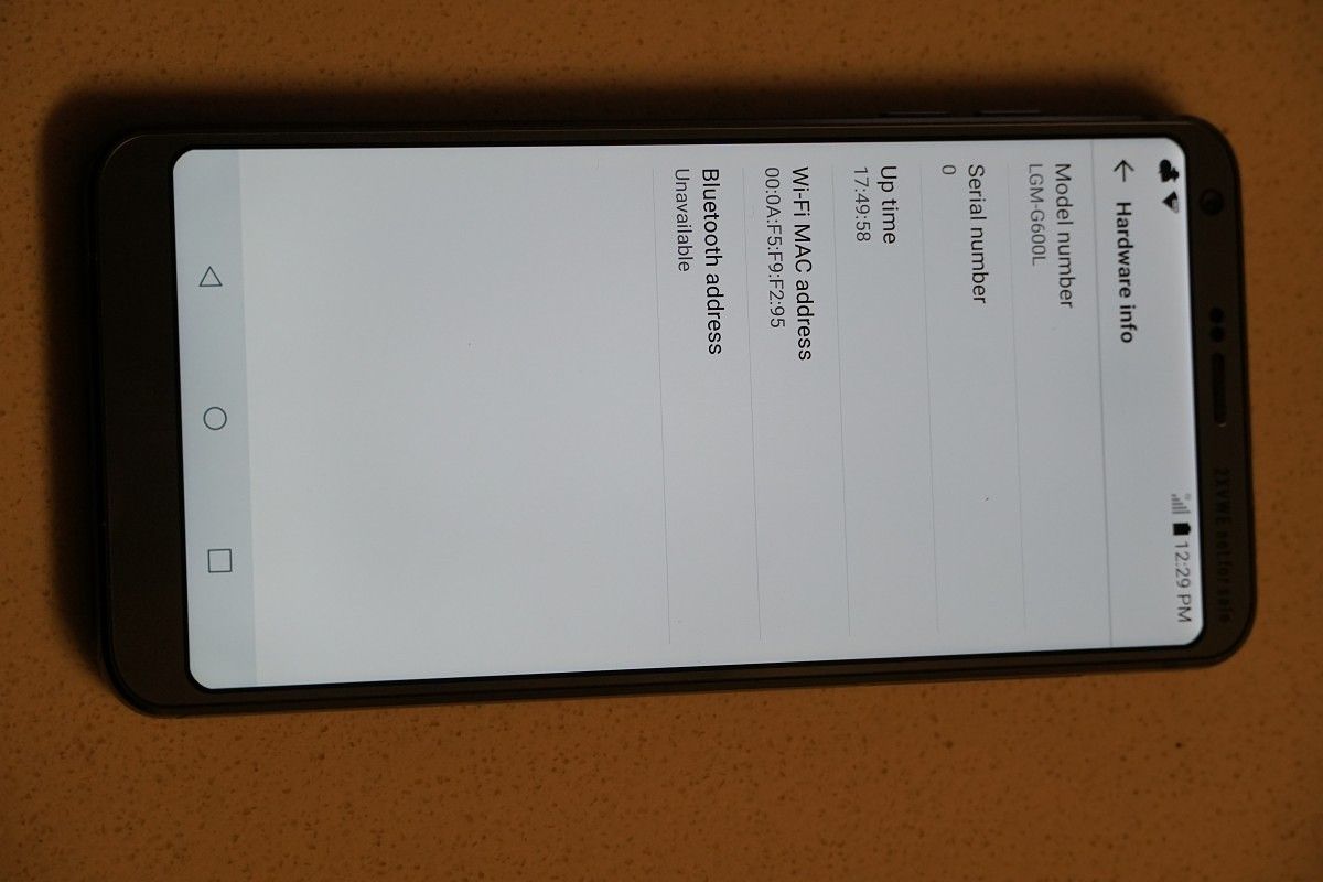 LG G6 with the Qualcomm Snapdragon 835: First Look at a Prototype