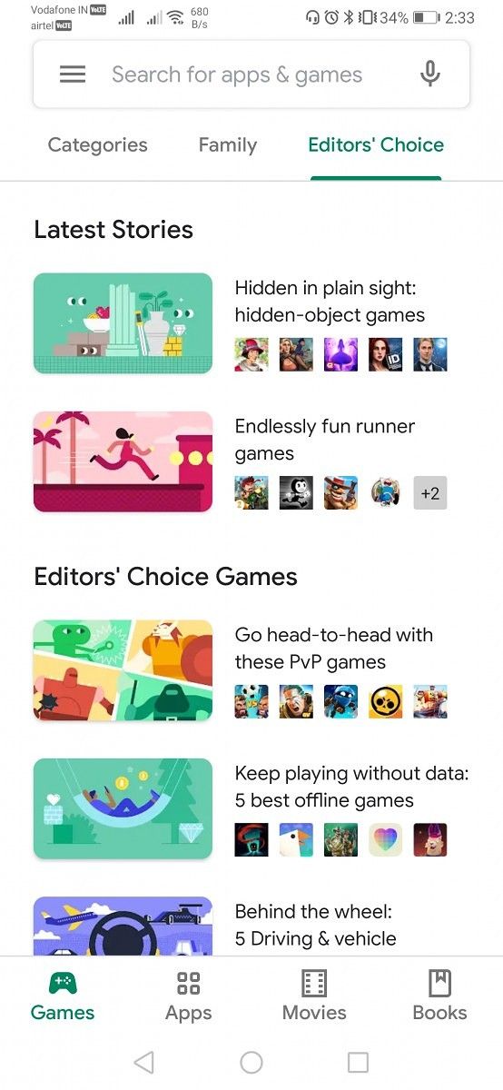 Google Play Store Material Theme redesign is now rolling out