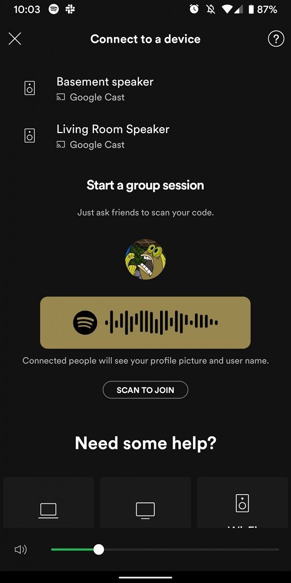 Spotify Group Sessions let you and your friends control music together