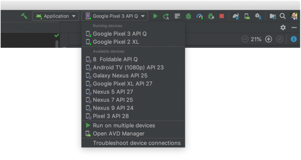 Android Studio 3.5 beta adds a Google Pixel 3a emulator skin, high-end ...