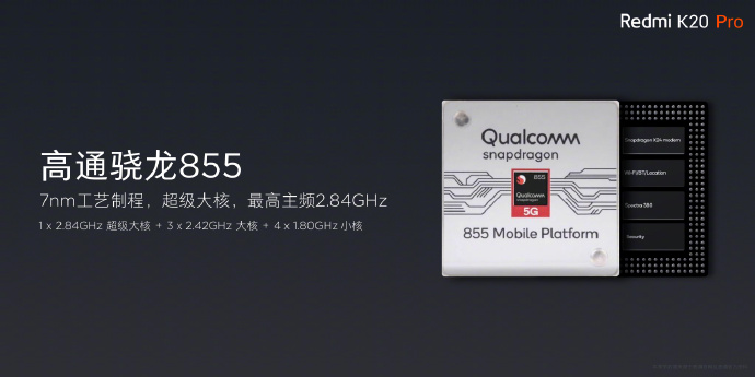 The Redmi K20 Pro with Snapdragon 855 launched in China