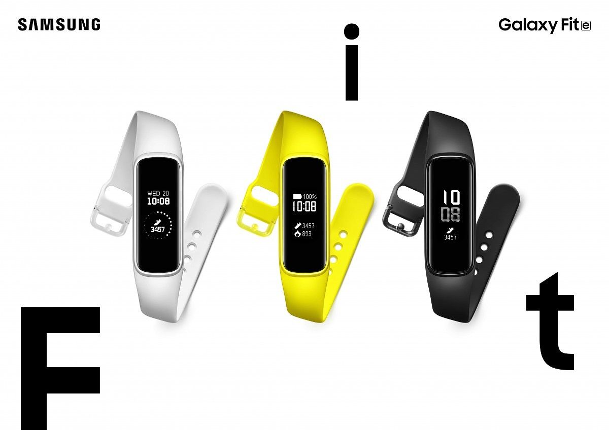 Samsung Galaxy Watch Active smartwatch, Galaxy Fit & Fit e smartbands ...