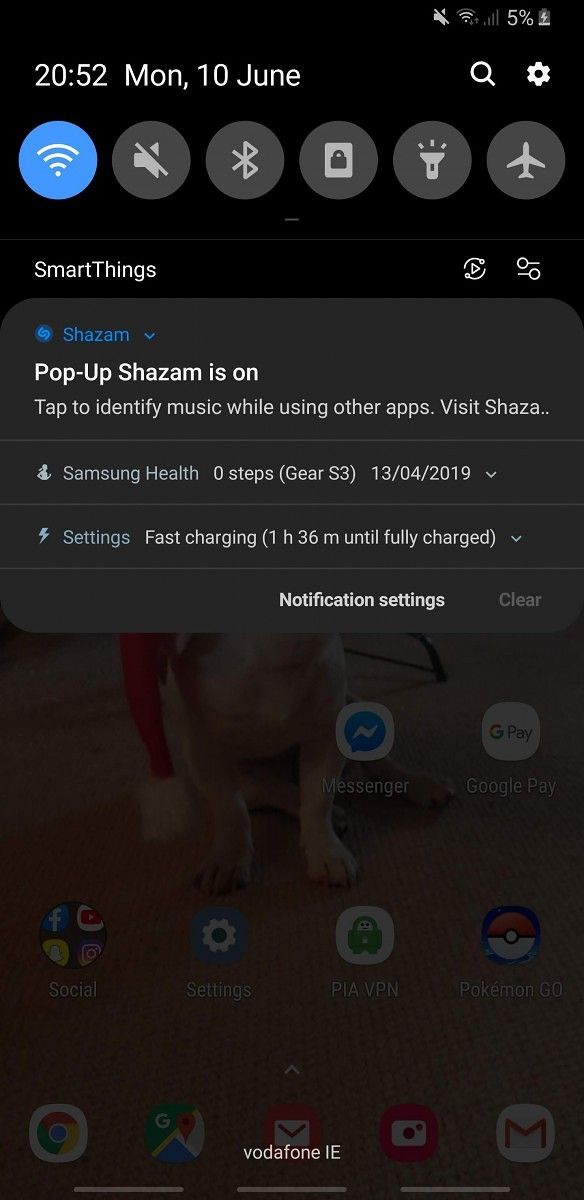 Shazam on Android can now recognize music playing internally on your phone