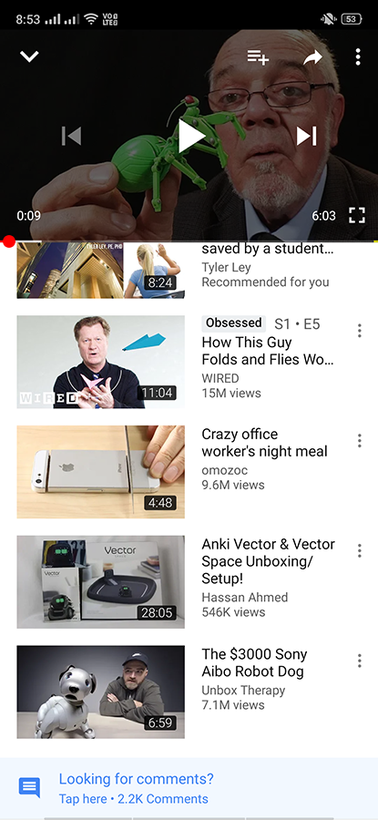 YouTube tests hiding the comments section by default on Android