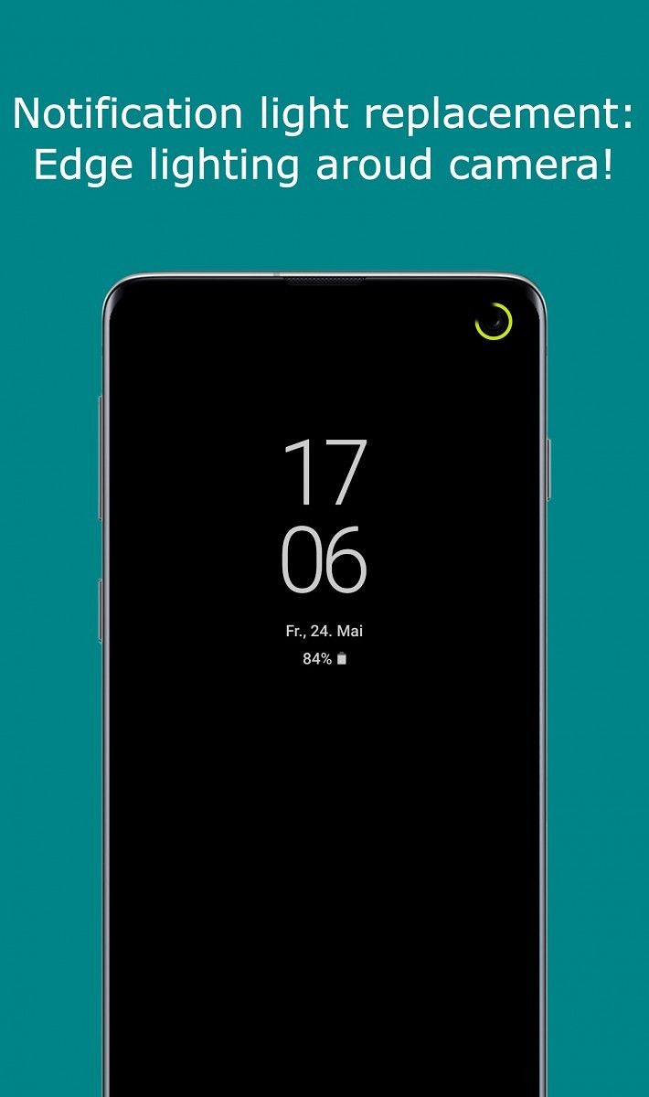 aodNotify 2.0 update adds customizable Edge lighting effects for notifications on Samsung Galaxy ...