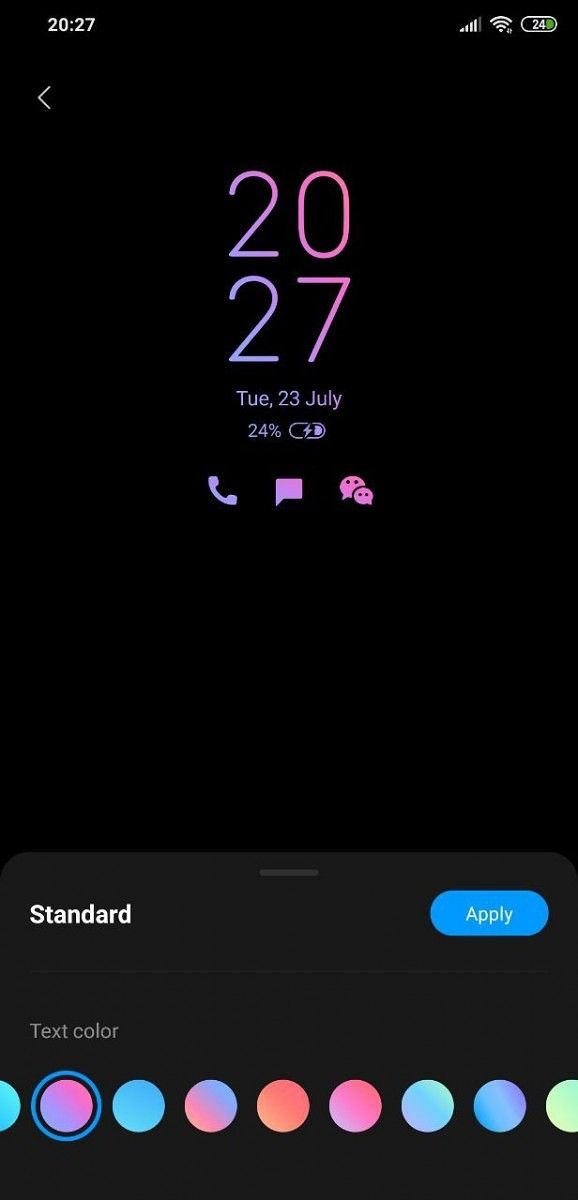 MIUI gets new clock designs for ambient displays on Xiaomi smartphones