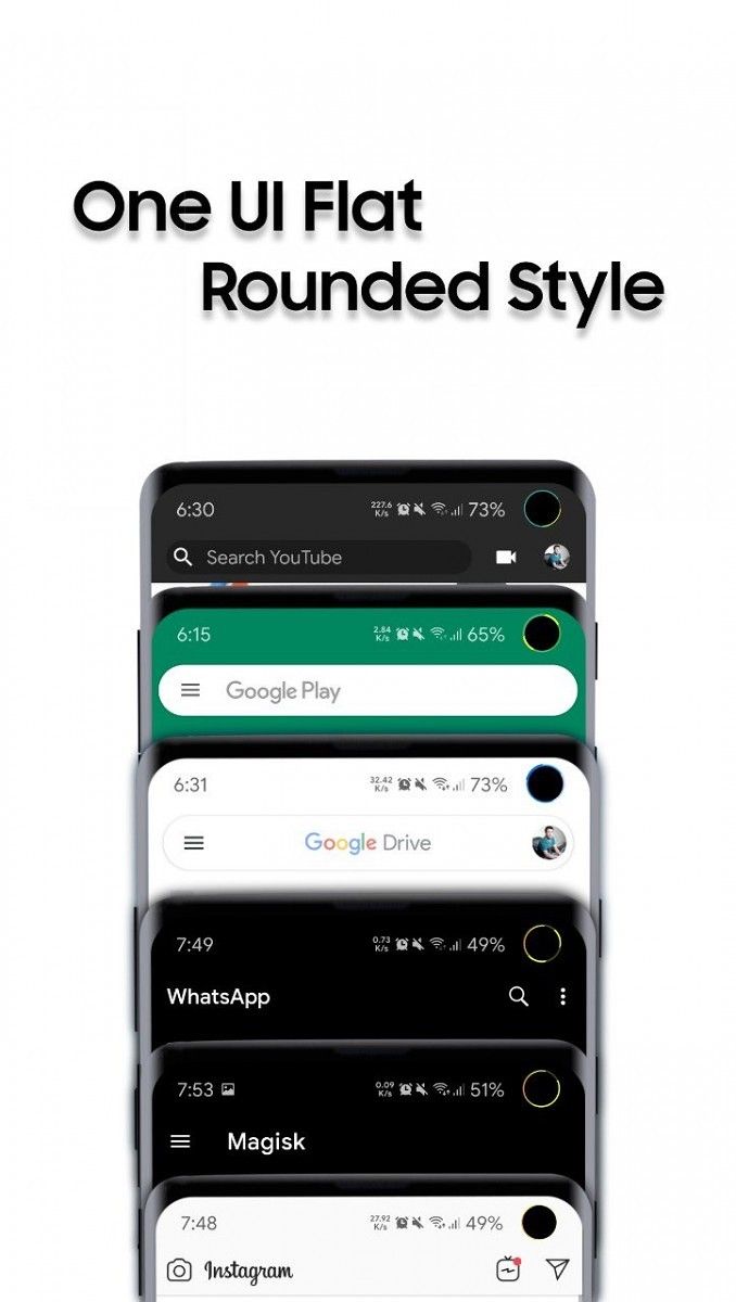 Some of the best Synergy themes for your One UI phone
