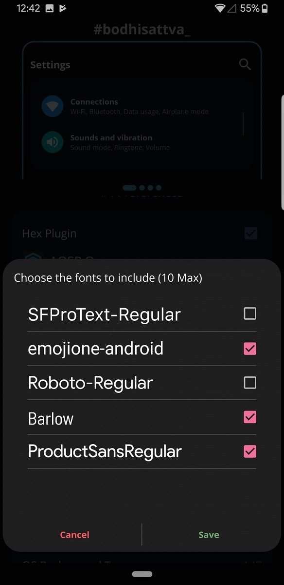 Hex Installer builds custom themes on Samsung Galaxy phones running One UI