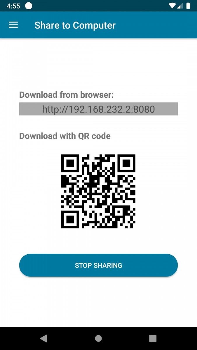 Share to Computer is an open source app to send text/files/images from ...