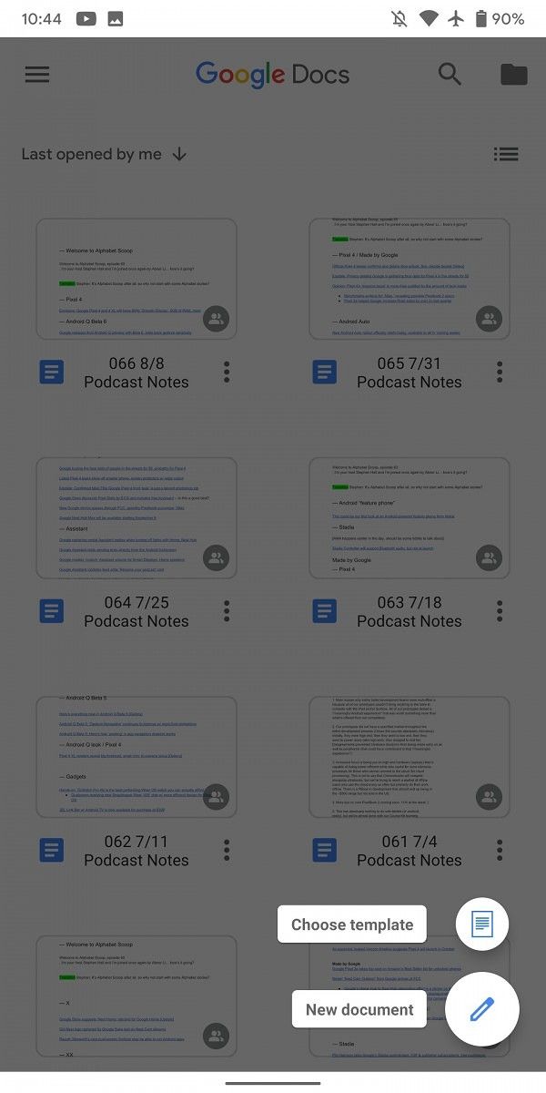 Google Docs, Sheets, and Slides for Android get Material Theme revamp