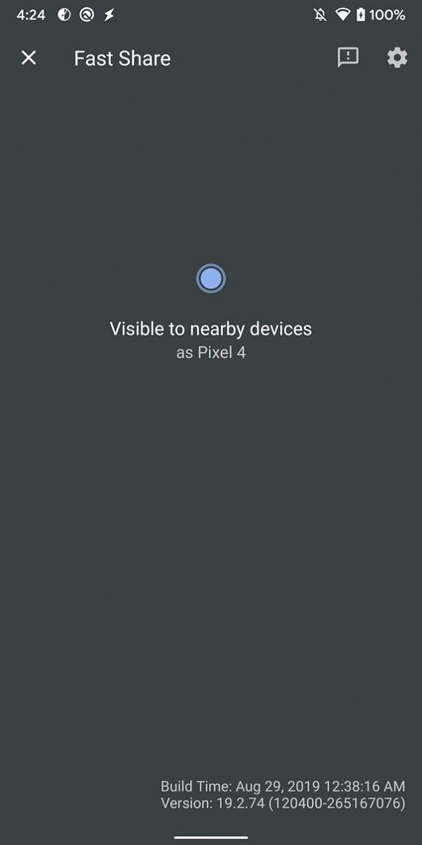 Google Fast Share gets a revamped share sheet and new settings location