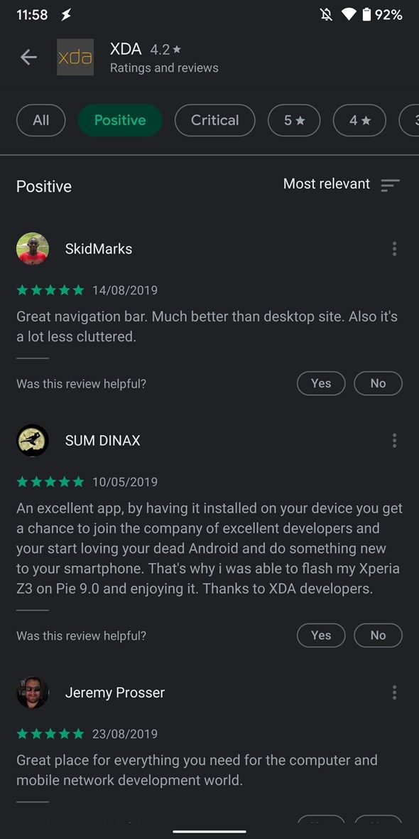 [Update: Rolling out again] Google Play Store finally starts showing a ...