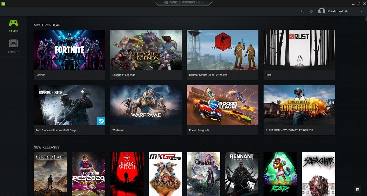 NVIDIA GeForce NOW gets a major redesign on Windows and macOS