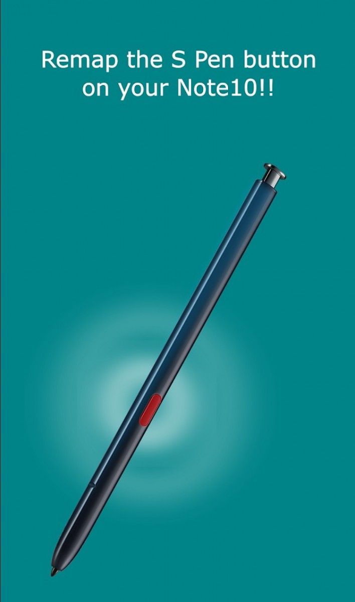 Remap the S Pen button on the Samsung Galaxy Note 10 with sideActions