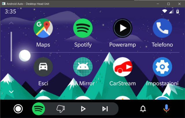Change the Android Auto background with Substratum themes