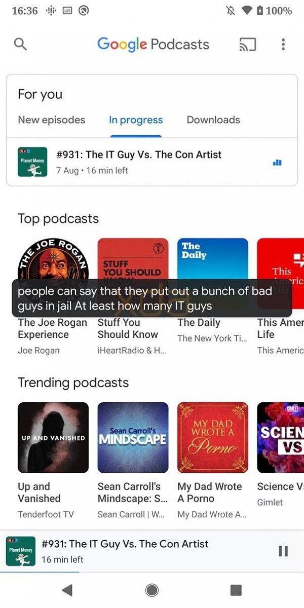 First Look at Android 10's Live Caption feature from the Google Pixel 4