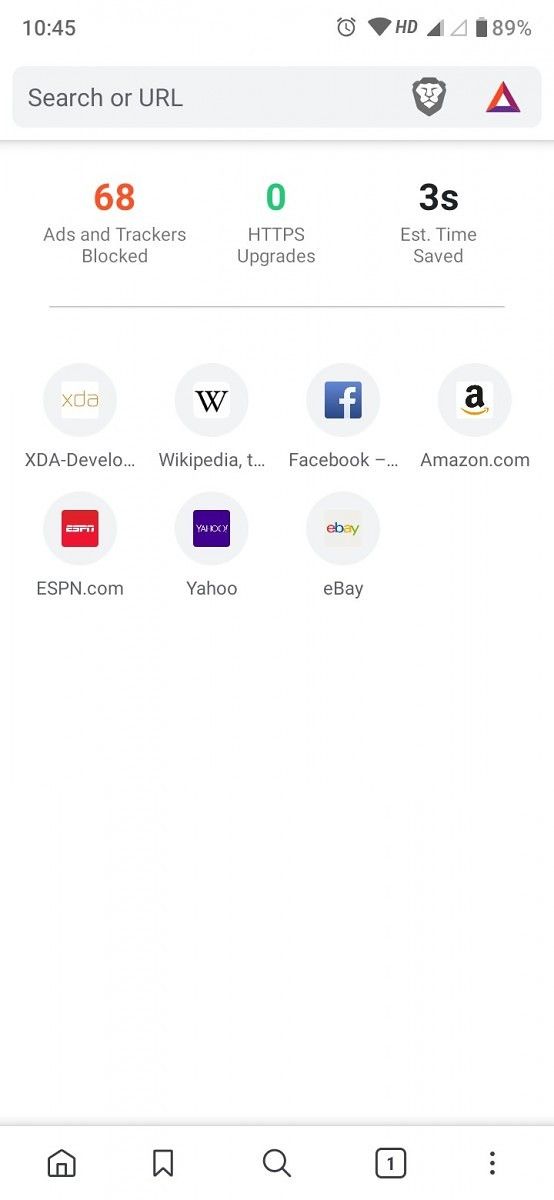 Brave Browser adds a dark theme in version 1.4.0