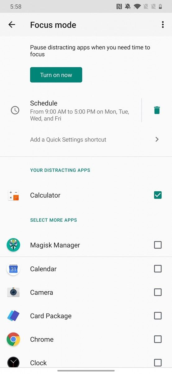 Google tests Schedules and Focus Mode Breaks in Digital Wellbeing