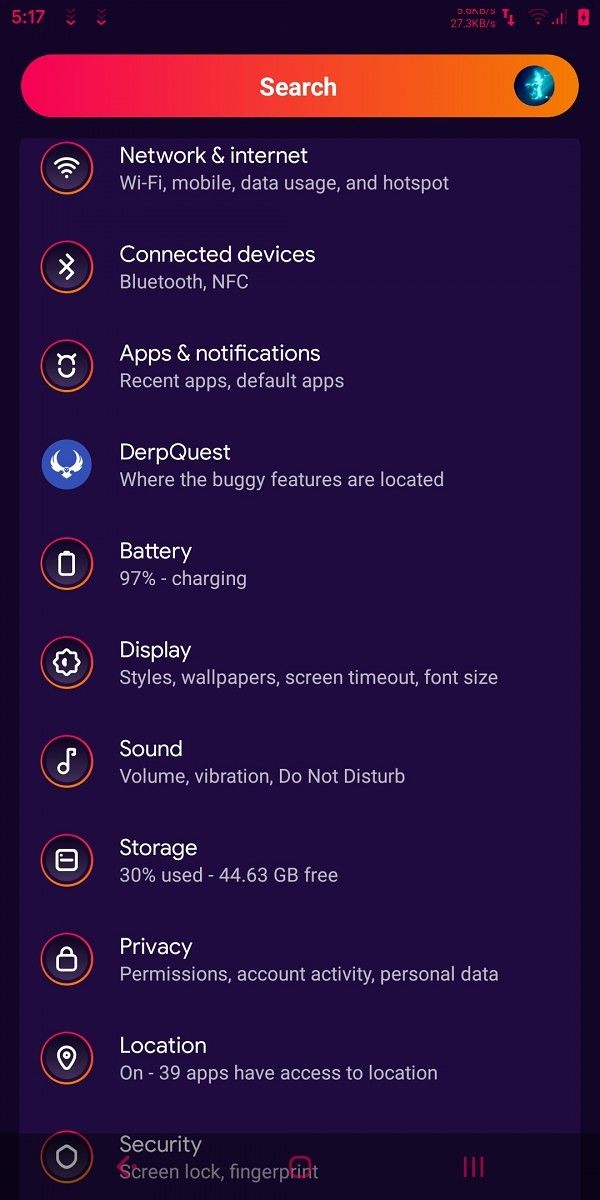 Substratum now supports Android 10 theming