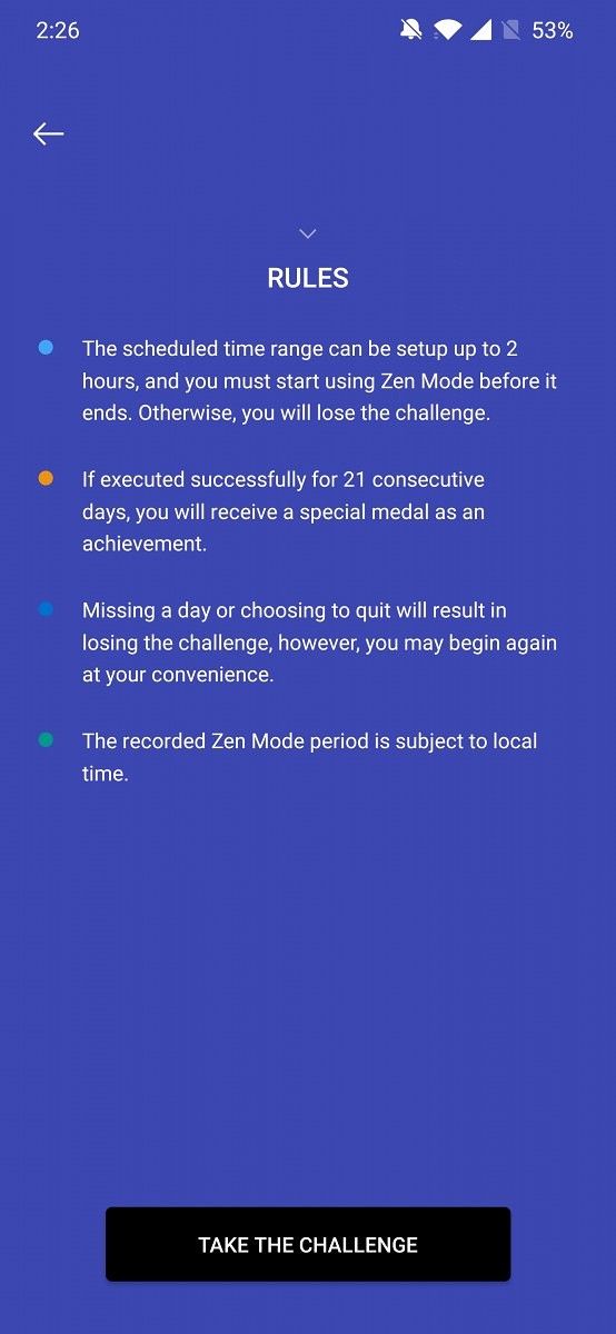OnePlus adds challenges in Zen Mode v1.40 to better encourage phone detox