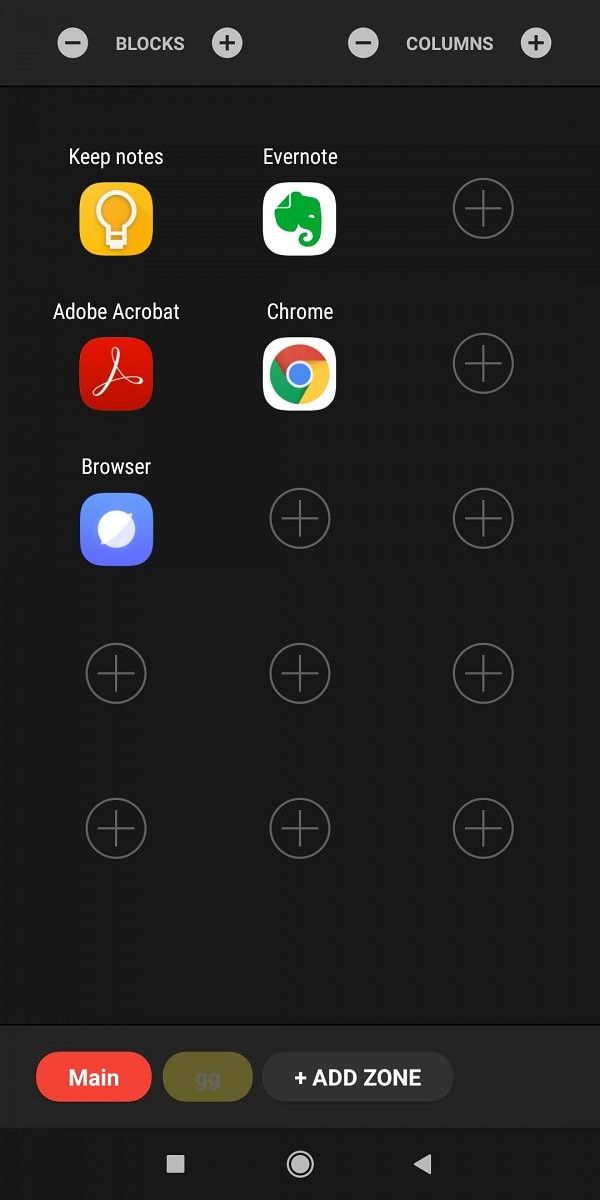 Zone Launcher lets you access your apps from any screen with one swipe