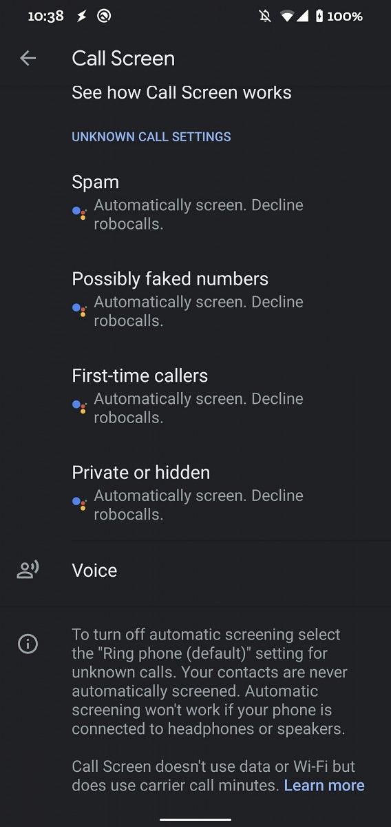 Google Pixel's Call Screen may start automatically screening robocalls