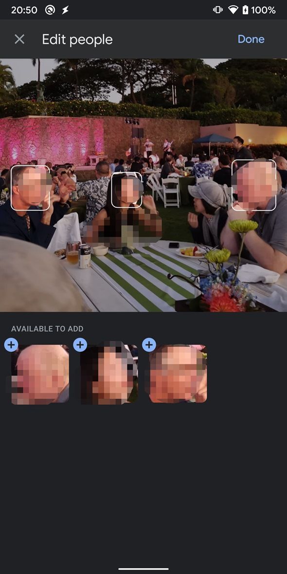 Google Photos 4.32 testing manual face tagging and new account switcher
