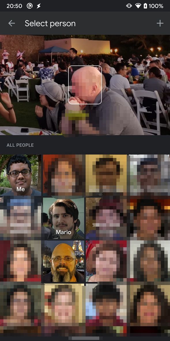 Google Photos 4.32 testing manual face tagging and new account switcher