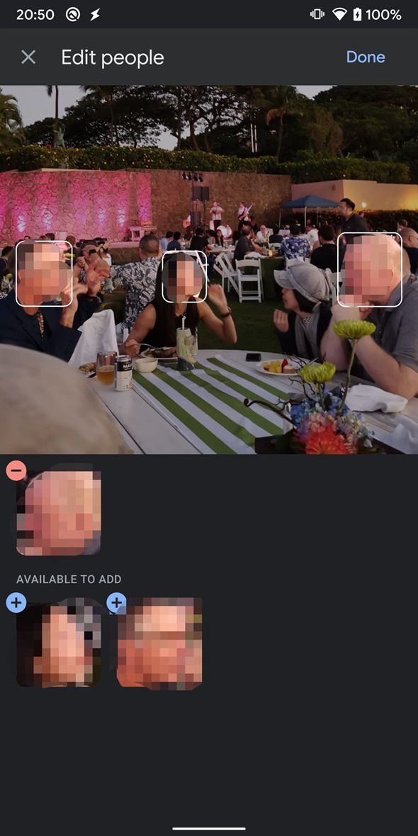 Google Photos 4.32 testing manual face tagging and new account switcher