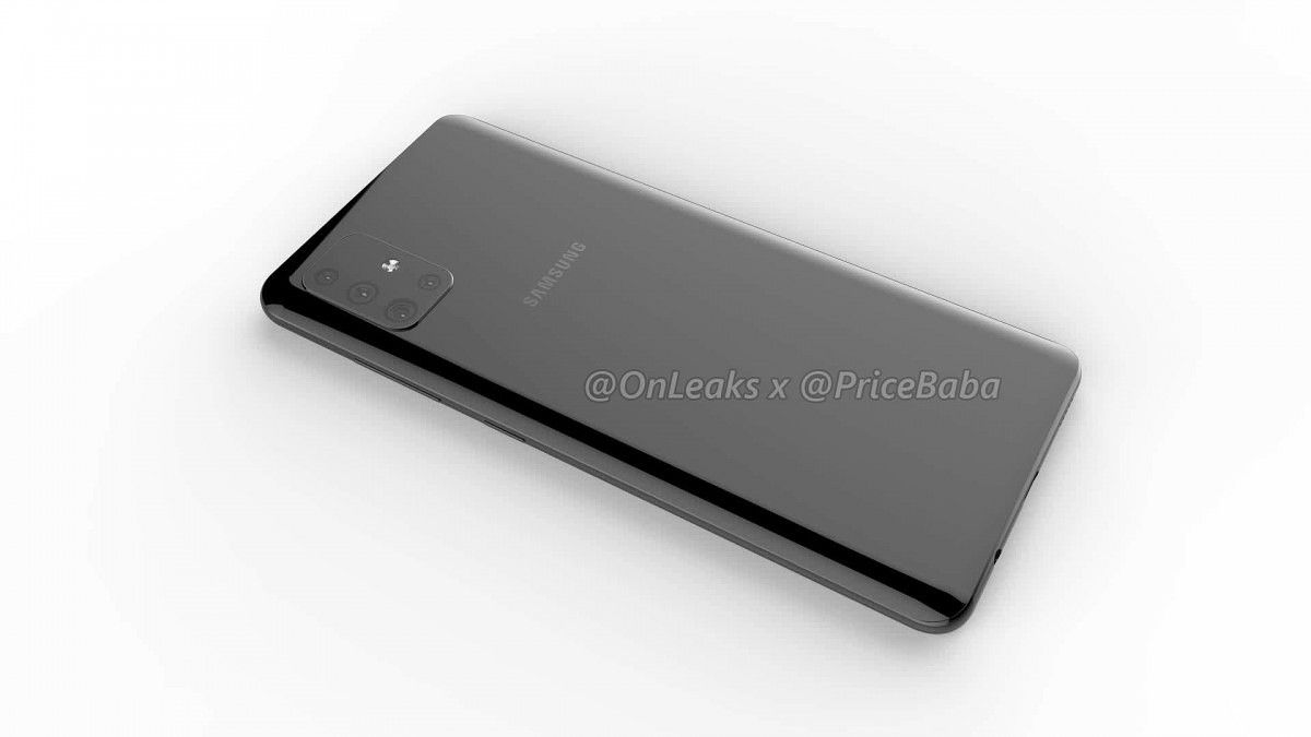 [Update: New renders, unveil date] Samsung Galaxy A51 renders show off 48MP quad rear cameras ...