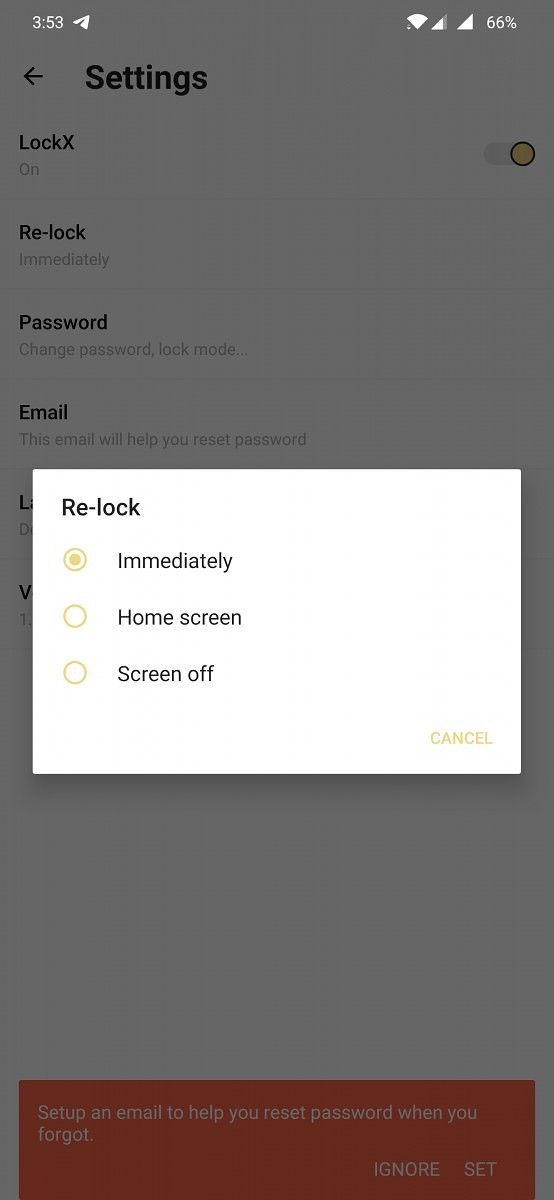 Lockdown Lite is a lightweight app to lock your Android apps behind a ...