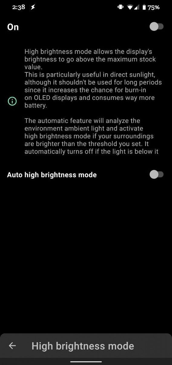 Google Pixel 4's Hidden High Brightness Mode Fixes the Awful Brightness