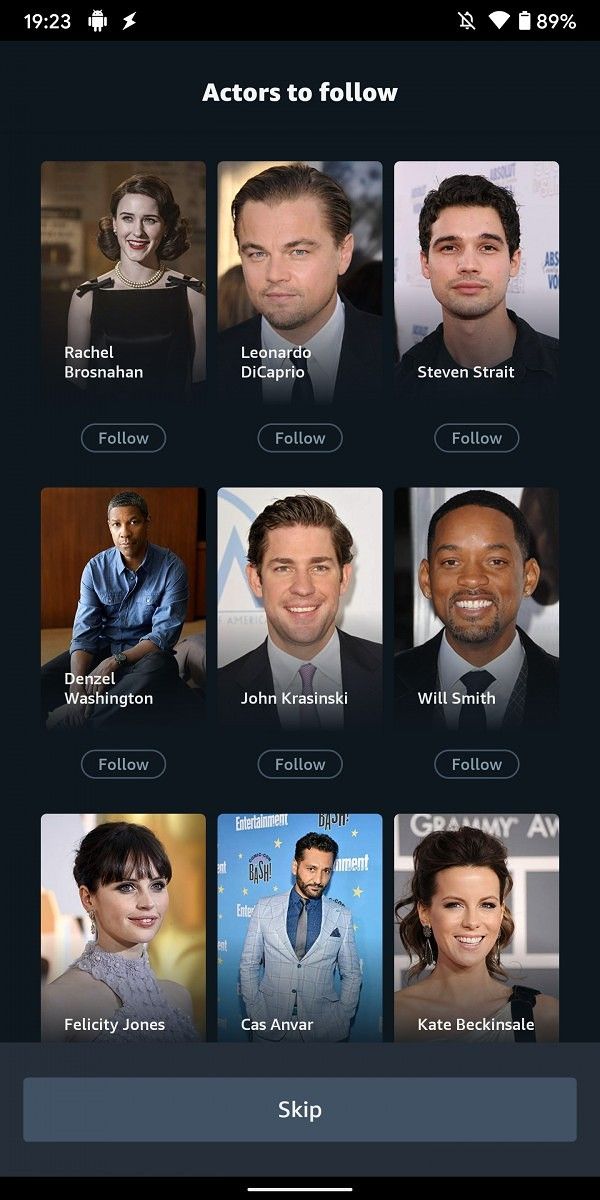Amazon Prime Video now lets you follow Top Actors and tests a new "Free ...