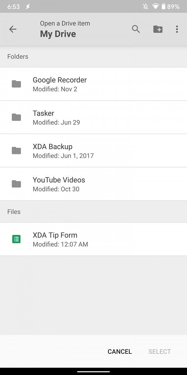 Google tests new designs in Gmail Drive attachments and Drive scanning