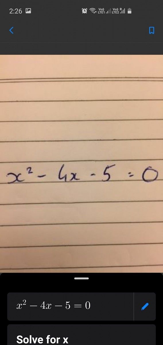 Microsoft Math Solver is an Android app that finds solutions to basic ...