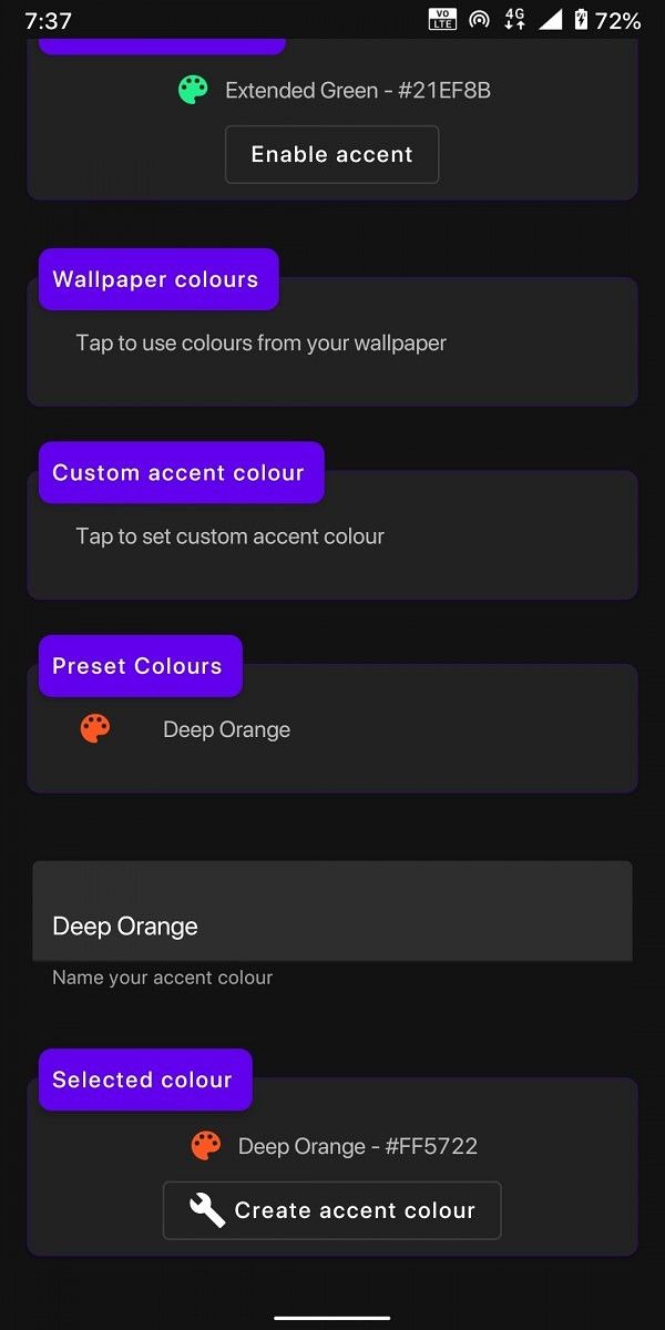 Create a custom accent color on your rooted Android 9 Pie or Android 10 ...