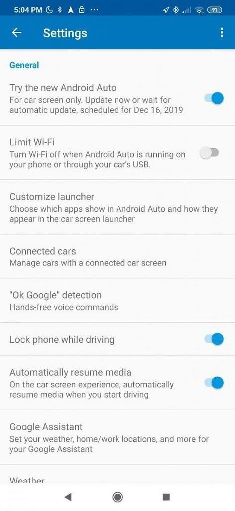 Android Auto is getting a big redesign with a dark theme