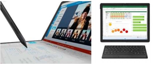 The Lenovo ThinkPad X1 Fold is the first PC with a foldable display