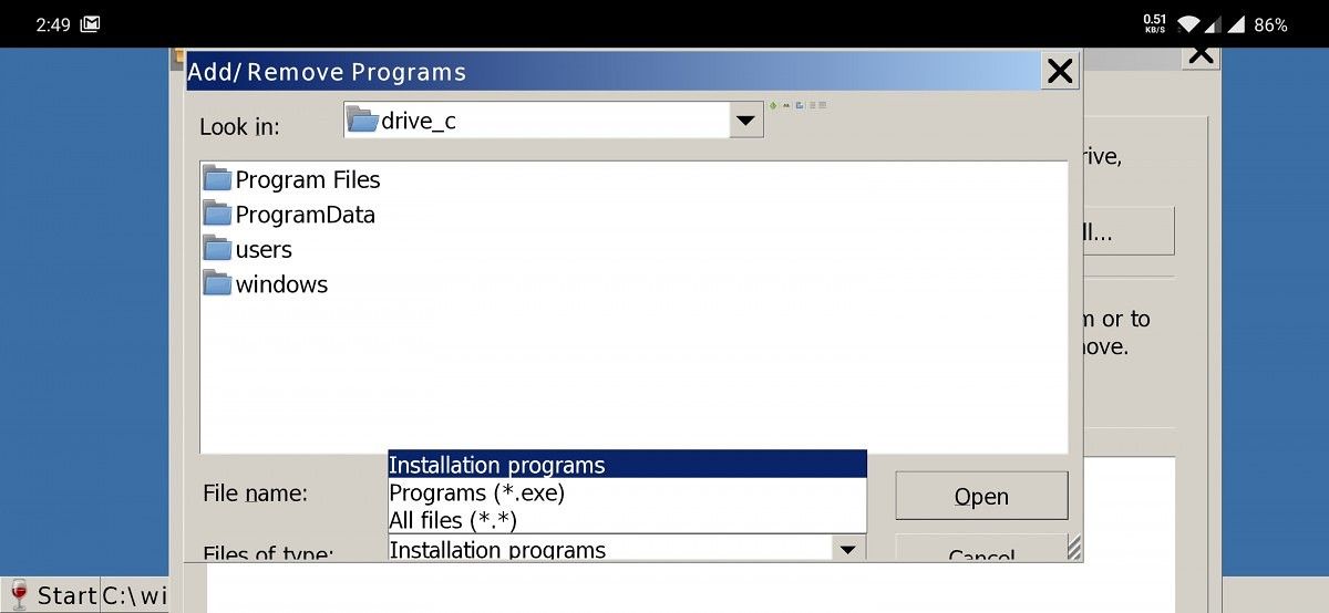 Wine, the Windows Compatibility Layer, reaches version 5.0 on Android