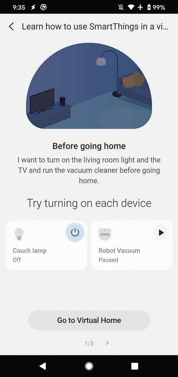 Samsung SmartThings 1.7.43-22 adds a new "Virtual Home" feature and at ...