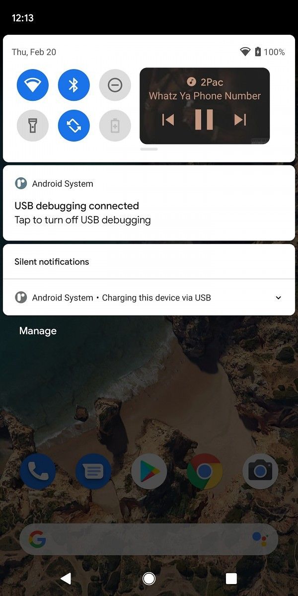 Android 11 might move the music player to the Quick Settings panel