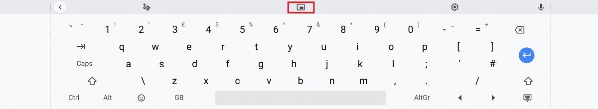 The floating keyboard in Chrome OS will soon be resizable