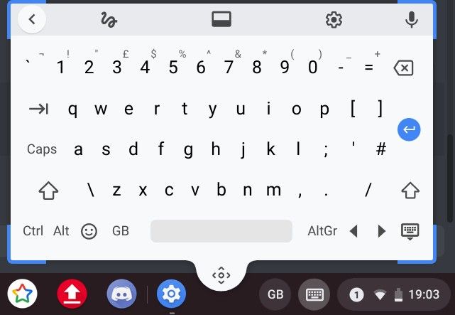 The floating keyboard in Chrome OS will soon be resizable