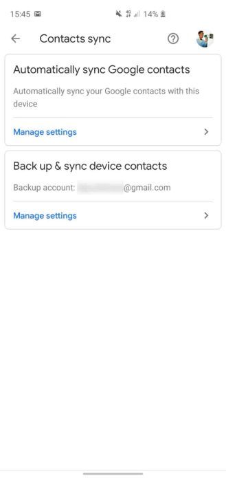 Google Contacts can now back up and sync contacts saved to device storage