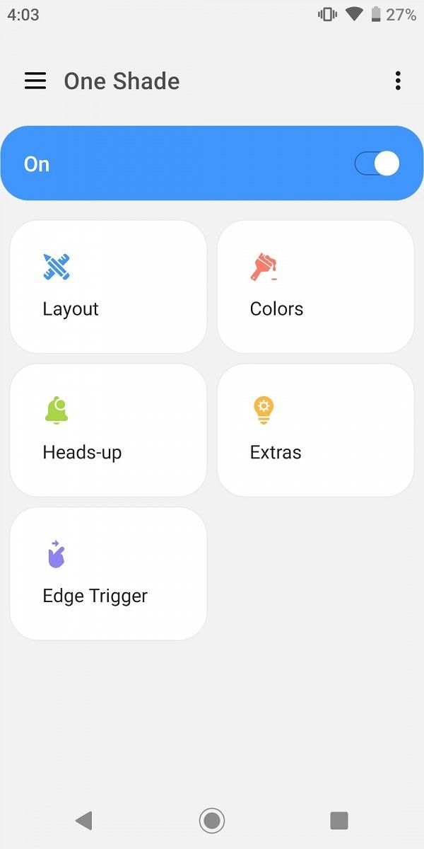 One Shade themes your notification panel to be like Samsung's One UI