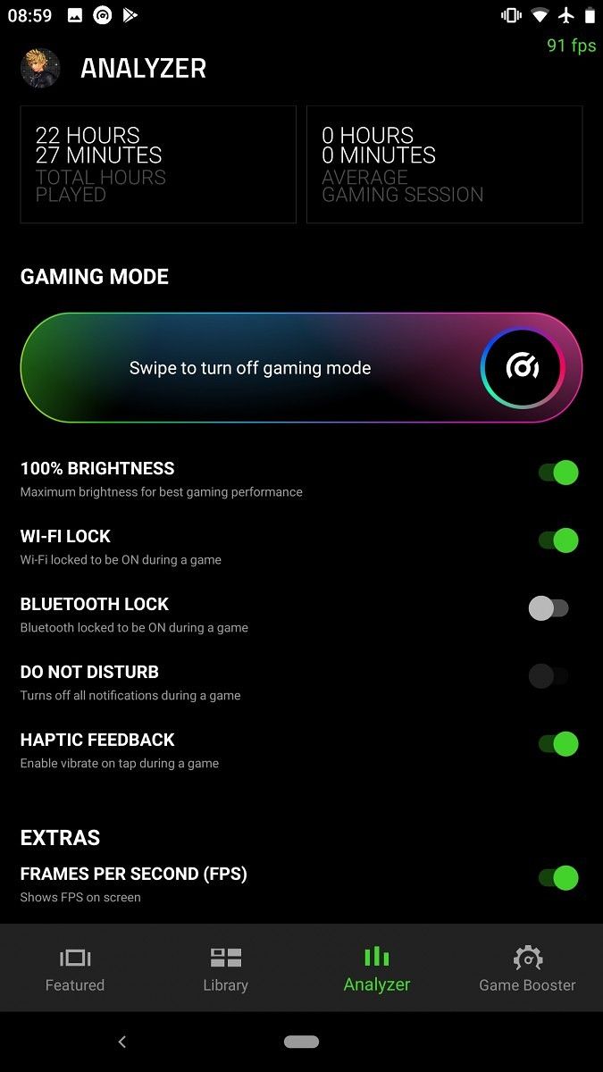 Razer Cortex update adds a new "Analyzer" feature with an FPS counter and other gaming options