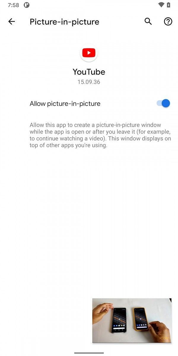 Google may let you resize picture-in-picture windows in Android 11